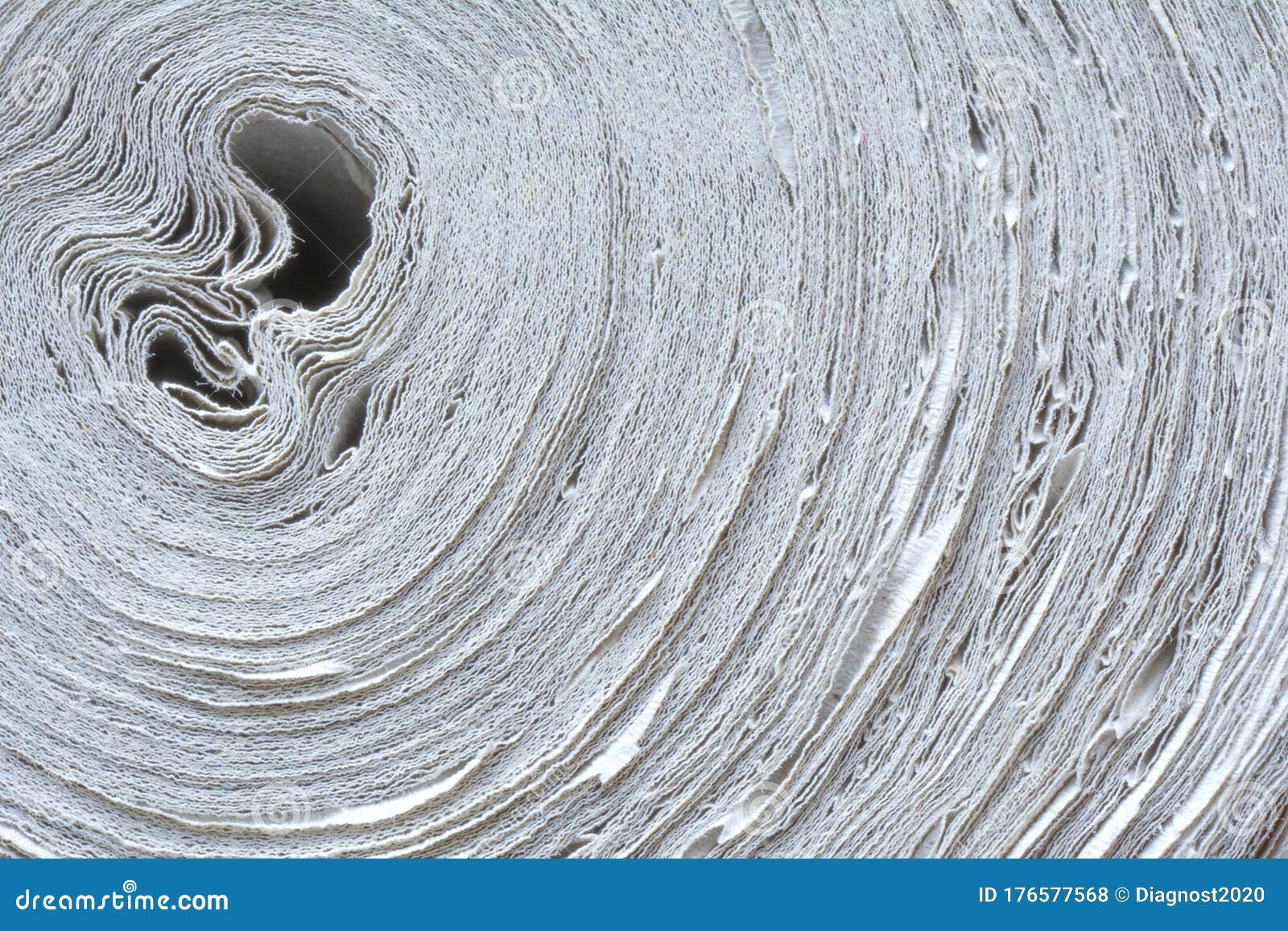 Toilet Paper Roll Closeup Background. Paper Texture Stock Photo - Image ...