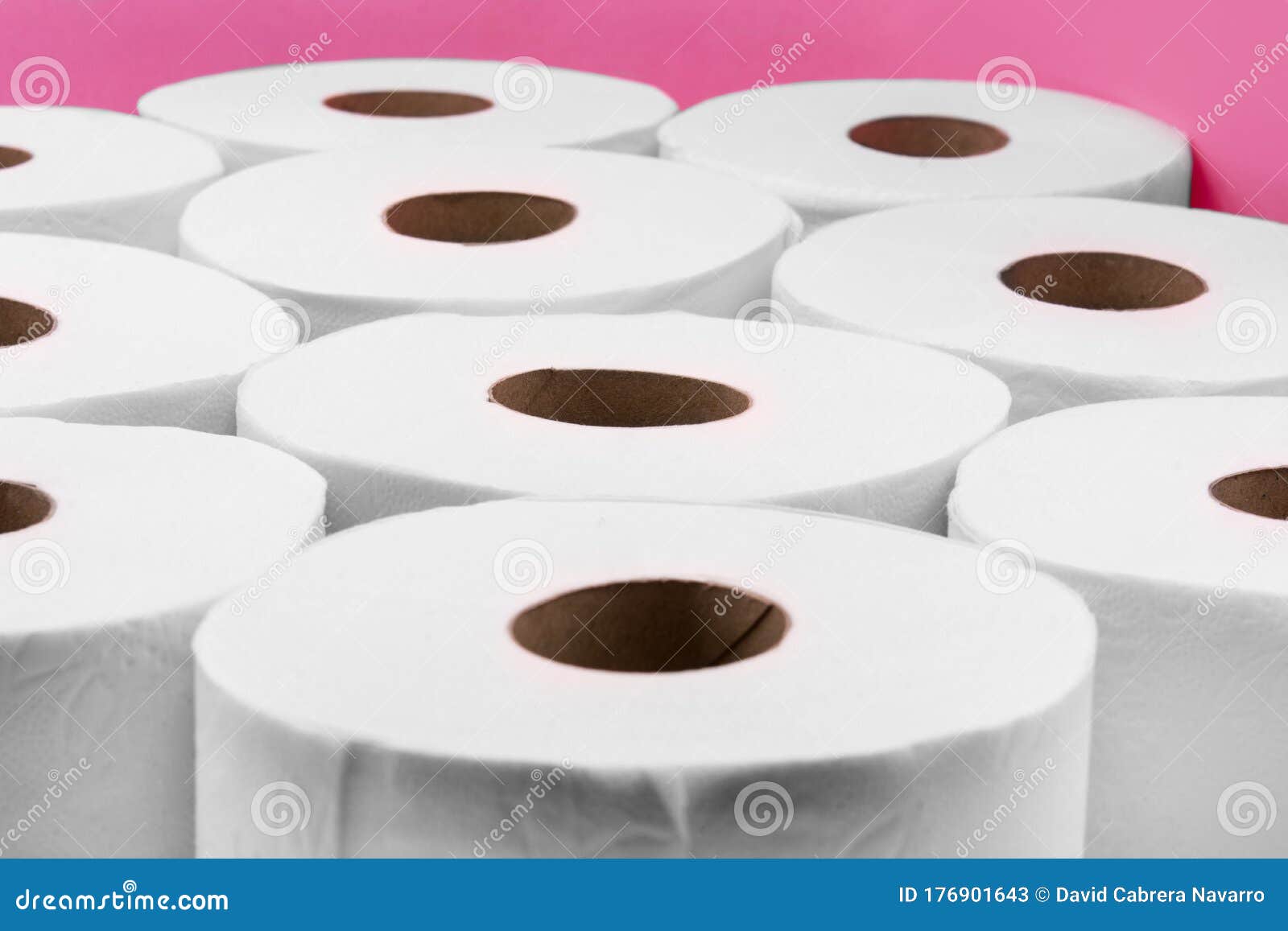 Toilet Paper Rolls Background Stock Image - Image of toilet, hygiene ...