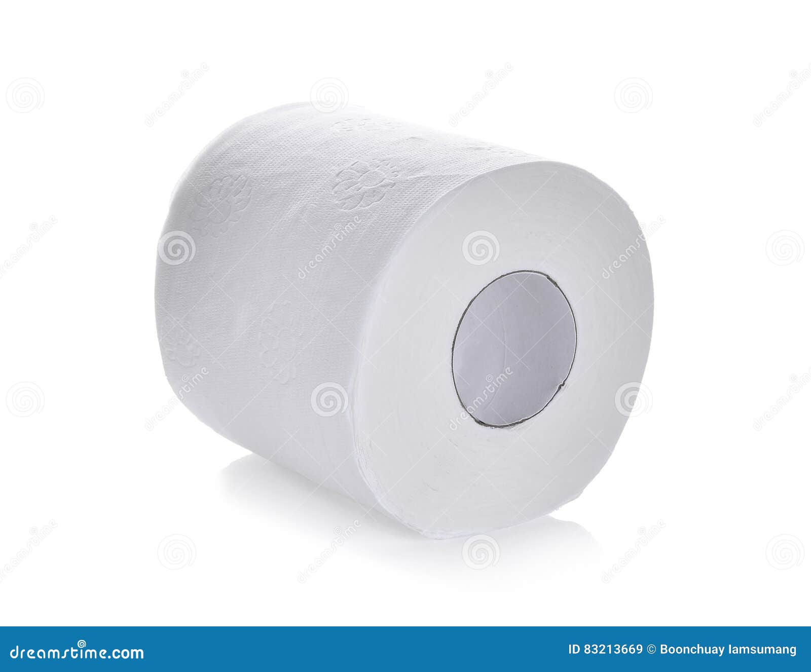Toilet Paper,tissue Paper Roll Isolated on White Background Stock Image ...