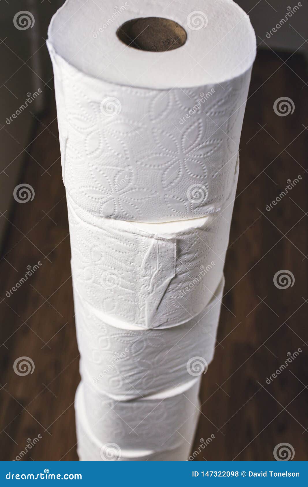 Toilet Paper Tower in the Hall Stock Photo - Image of sick, clean ...