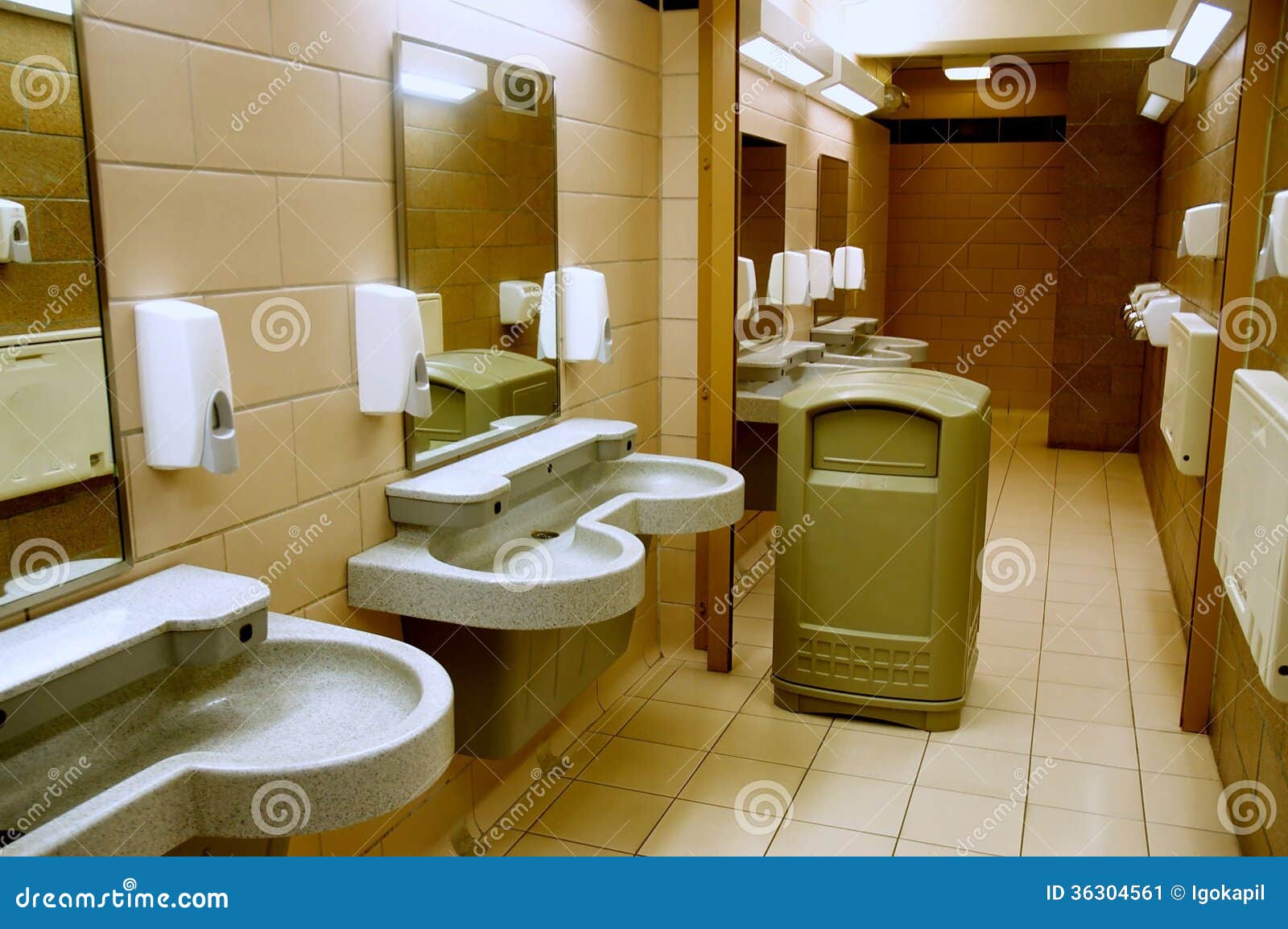 Toilet in rest area stock image. Image of hand, lamps - 36304561