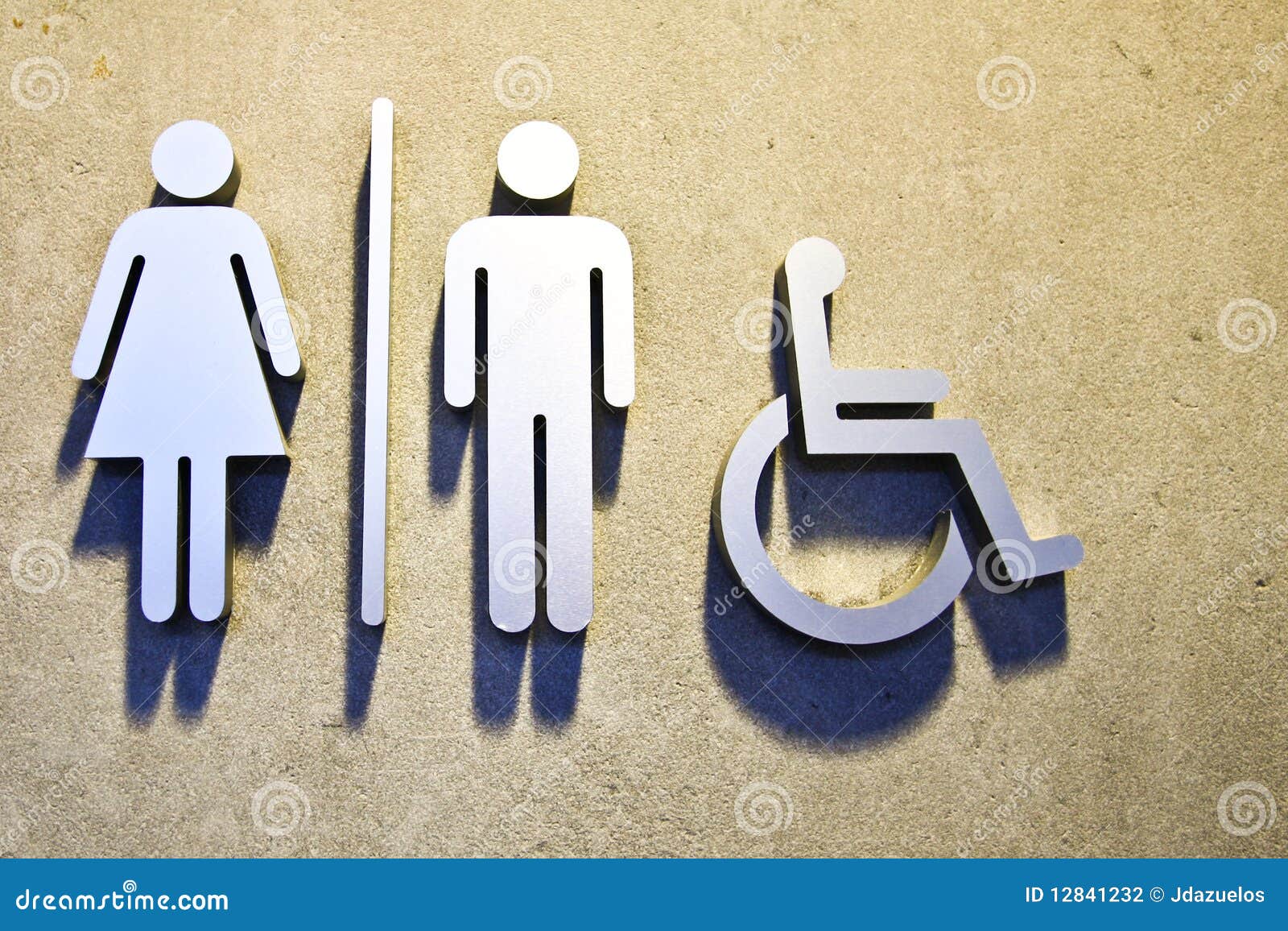 Sign Of The Toilet WC Restroom Royalty-Free Stock Image | CartoonDealer ...