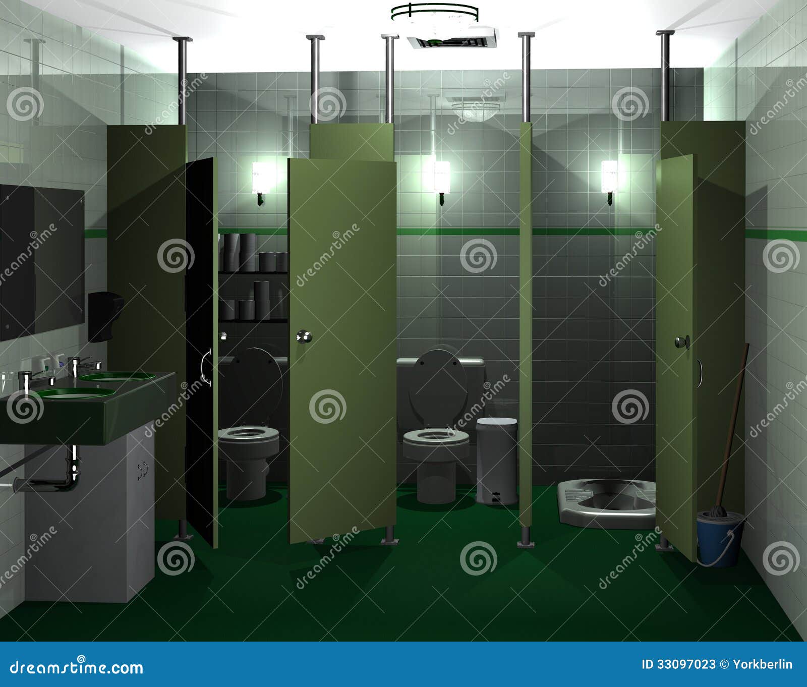 Toilet for women stock illustration. Illustration of latrine - 33097023