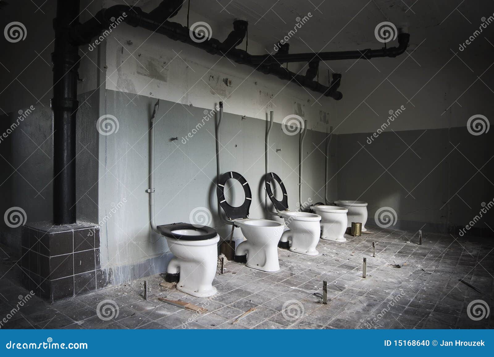 Toilets stock photo. Image of camp, army, base, public - 15168640