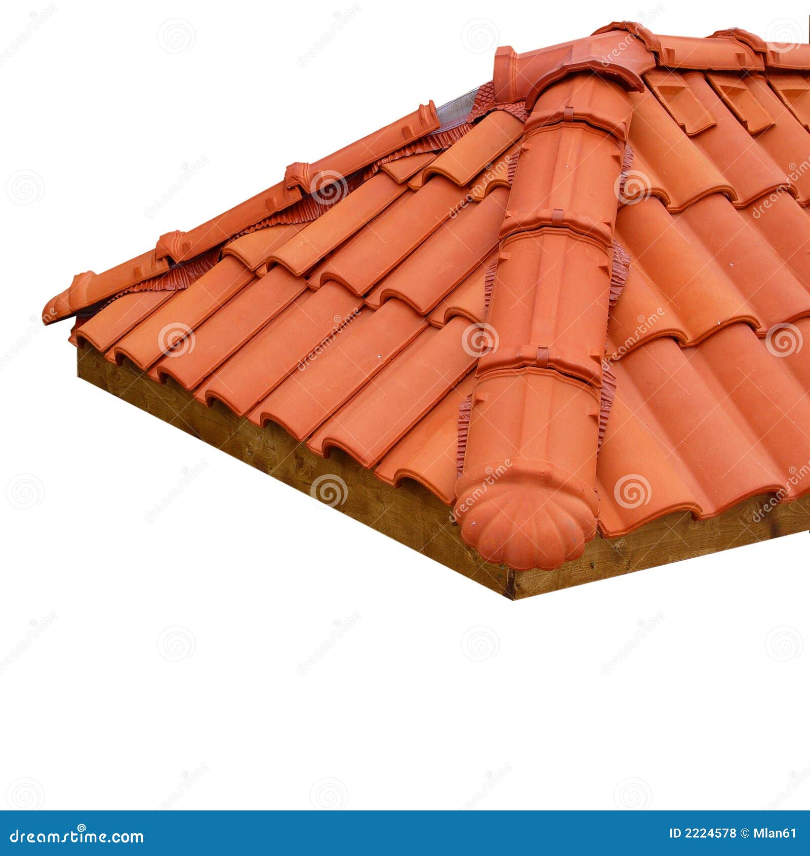 Toit photo stock. Image du géométrique, carrelage, courbes - 2224578