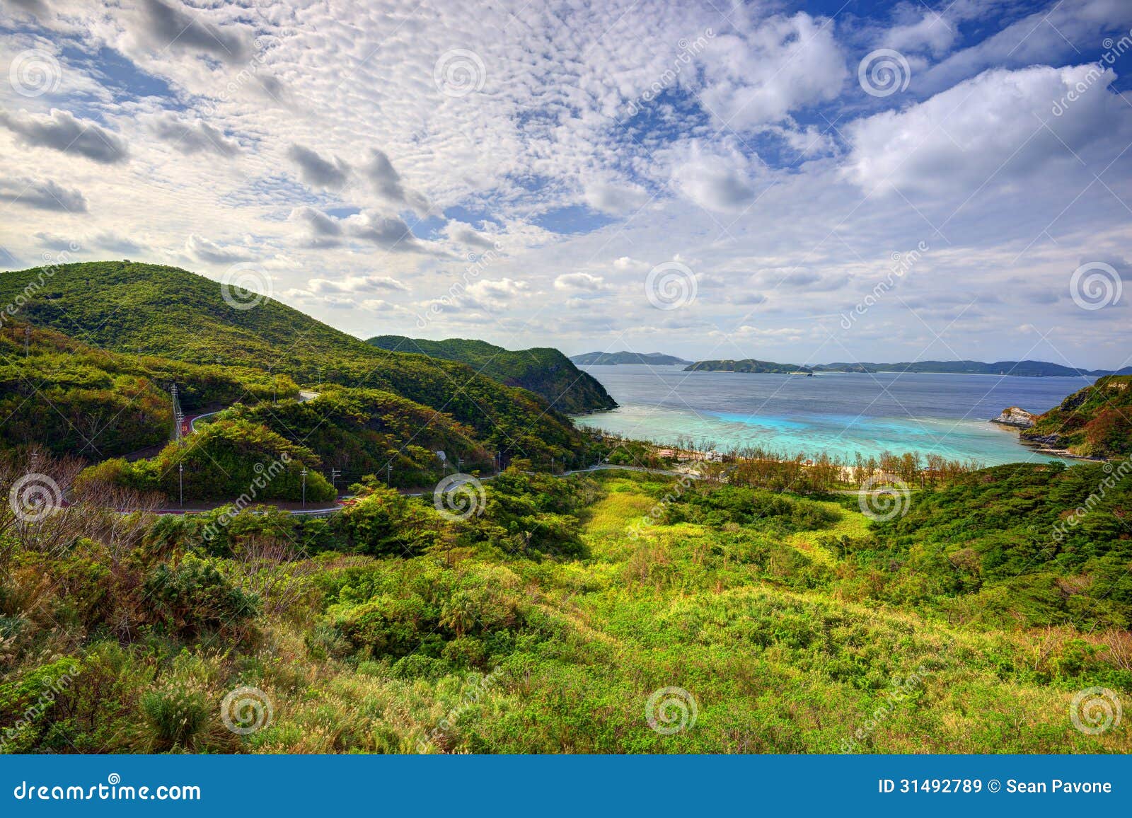 Tokashiki, Okinawa Landscape Image stock - Image du prairie, herbe ...