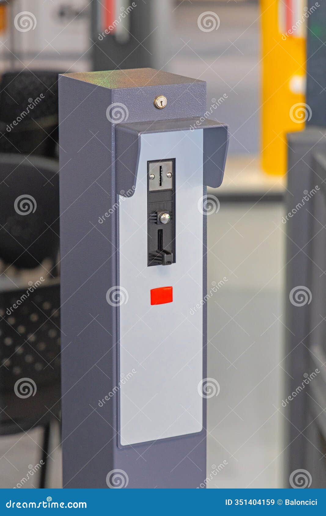 Token Chip Operated Device stock image. Image of 2024 - 351404159