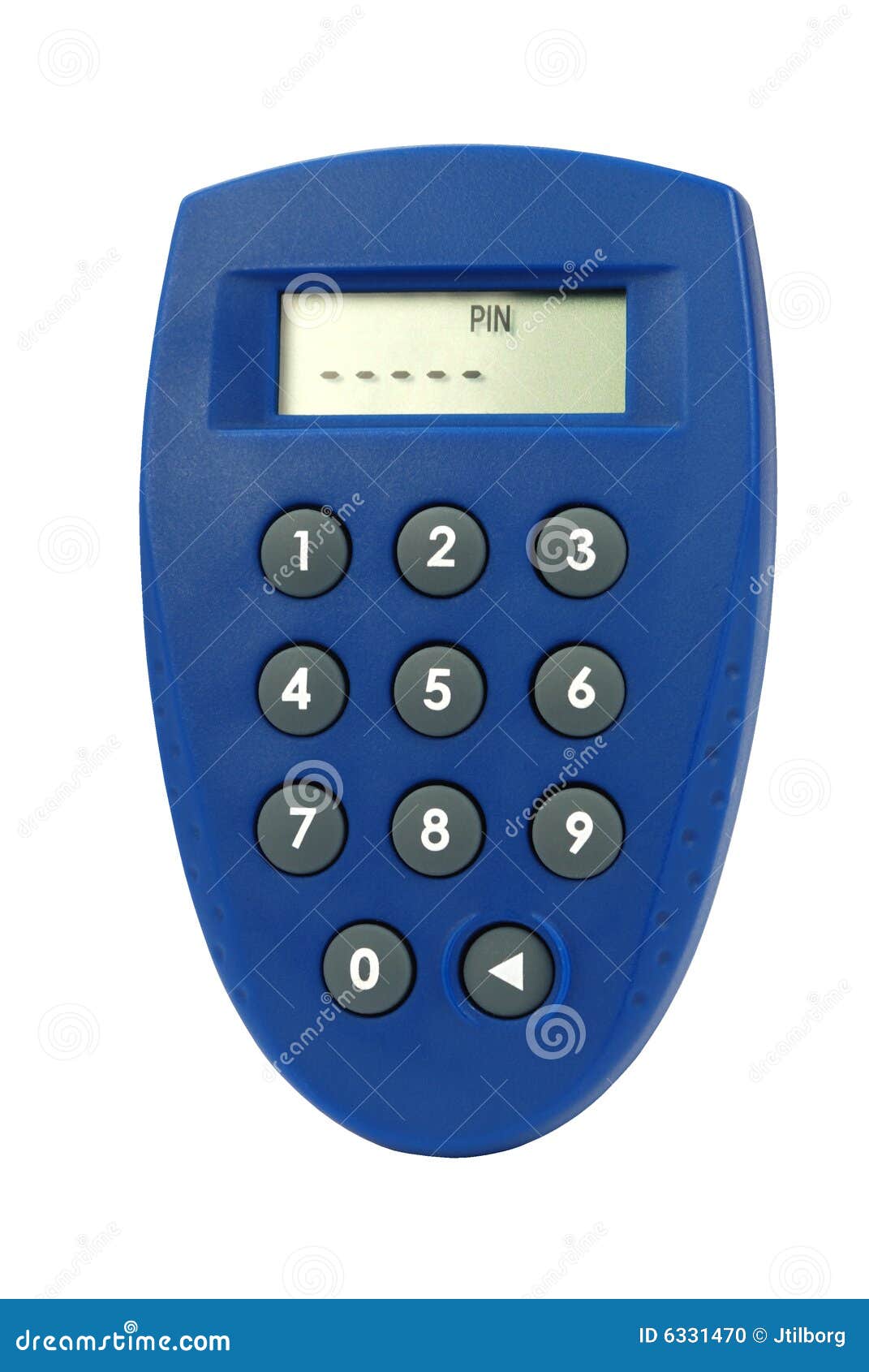 Token Securid stock photo. Image of blue, white, identification - 6331470