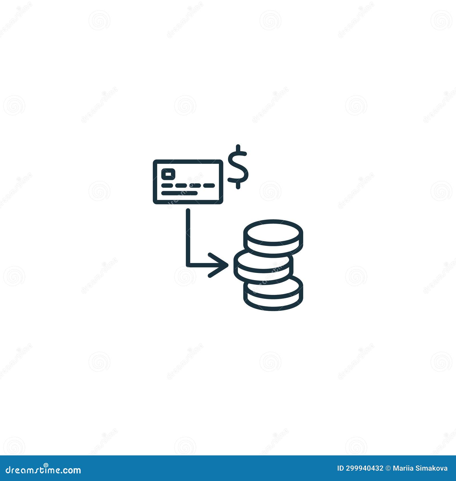 Tokenization Icon. Monochrome Style Design From Fintech Icon Collection ...