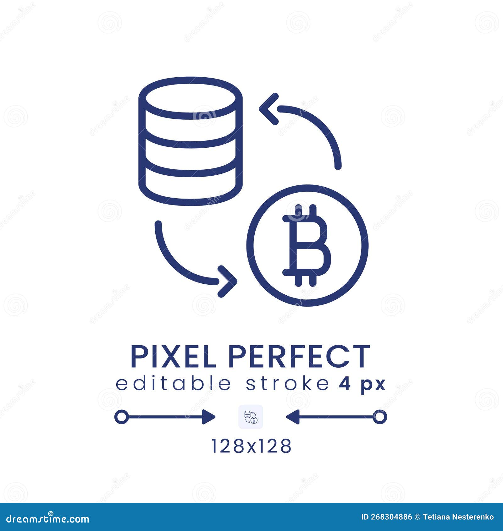 Tokenization Icon Set. Four Elements In Diferent Styles From Fintech ...