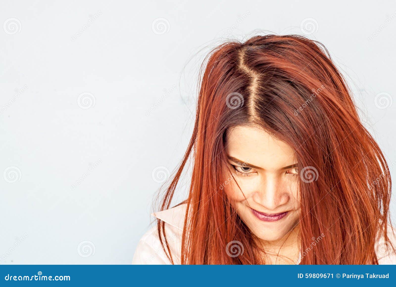 Tokig kvinna fotografering för bildbyråer. Bild av neuros - 59809671