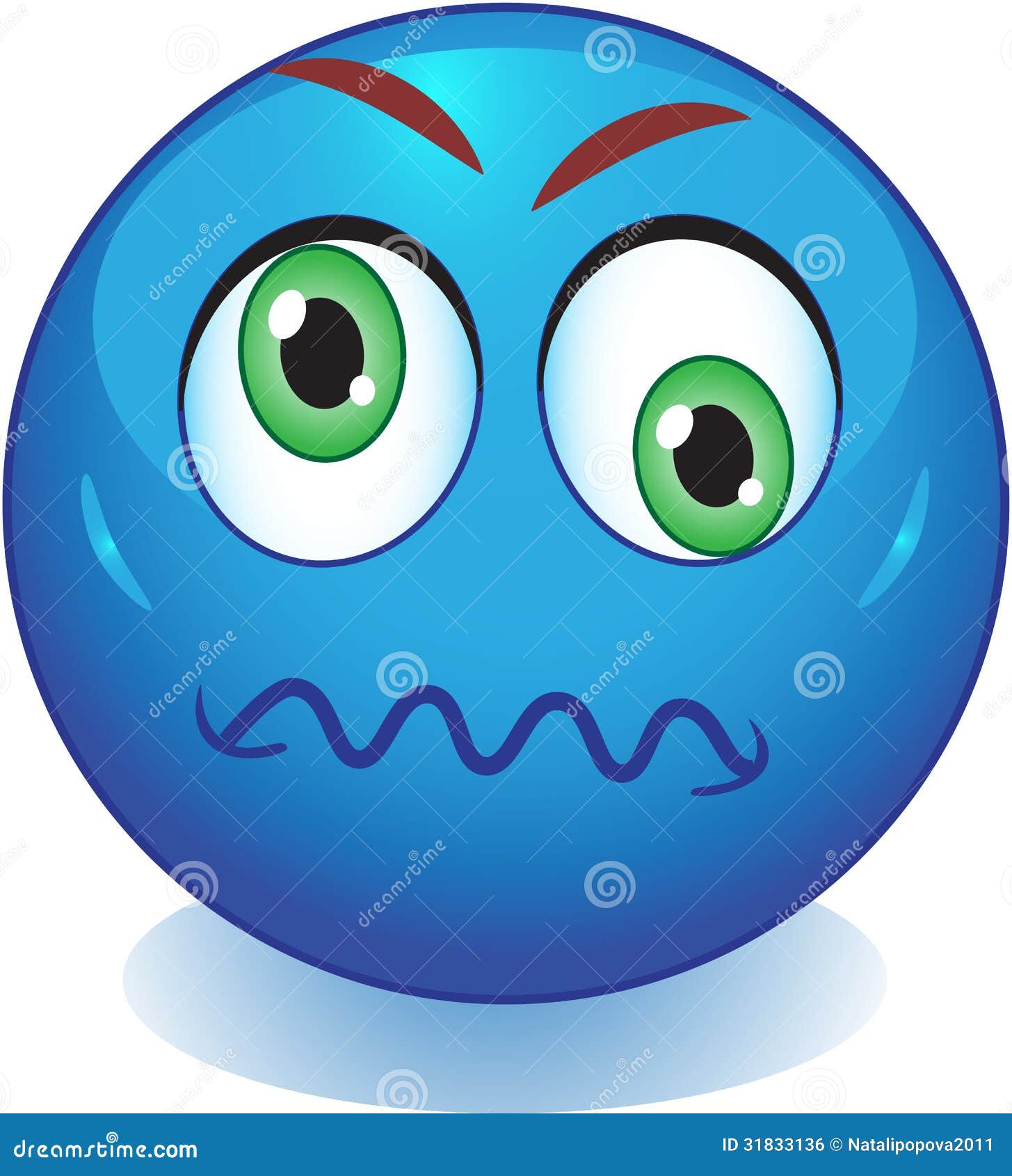 Tokig Smiley, galet stock illustrationer. Illustration av folk - 31833136