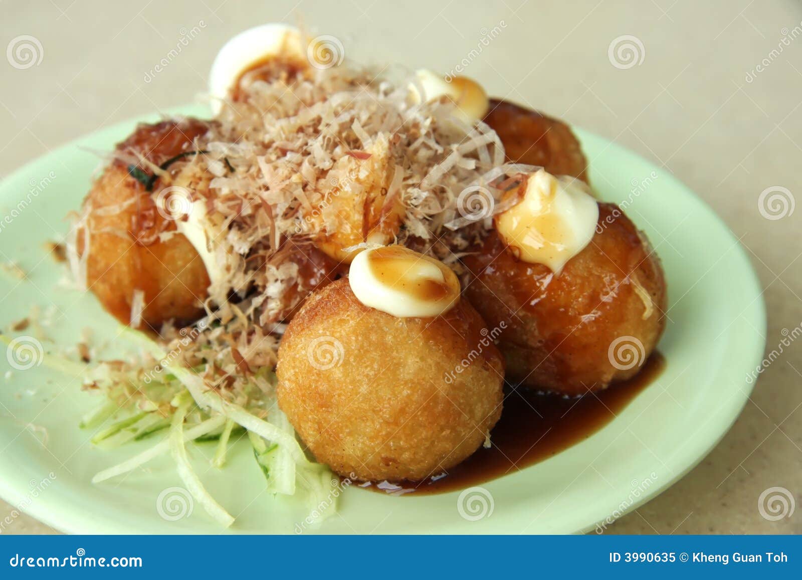 Tokoyaki octopus stock image. Image of food, cooking, octopus - 3990635