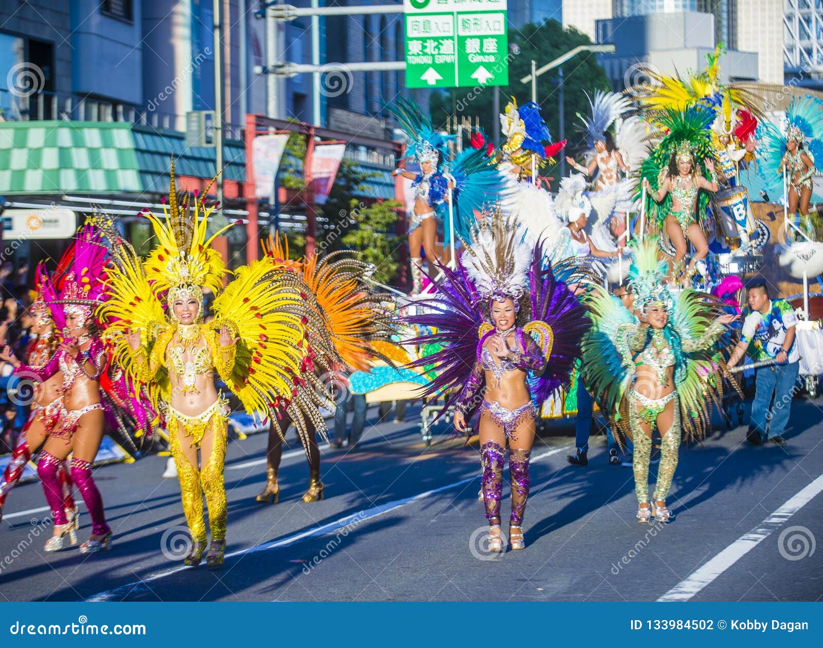 Tokyo Asakusa Samba Carnival Editorial Photography Image Of Asian