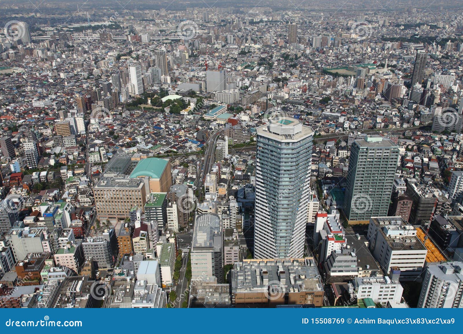 Tokyo bird s eye view stock image. Image of tokyo, destination - 15508769
