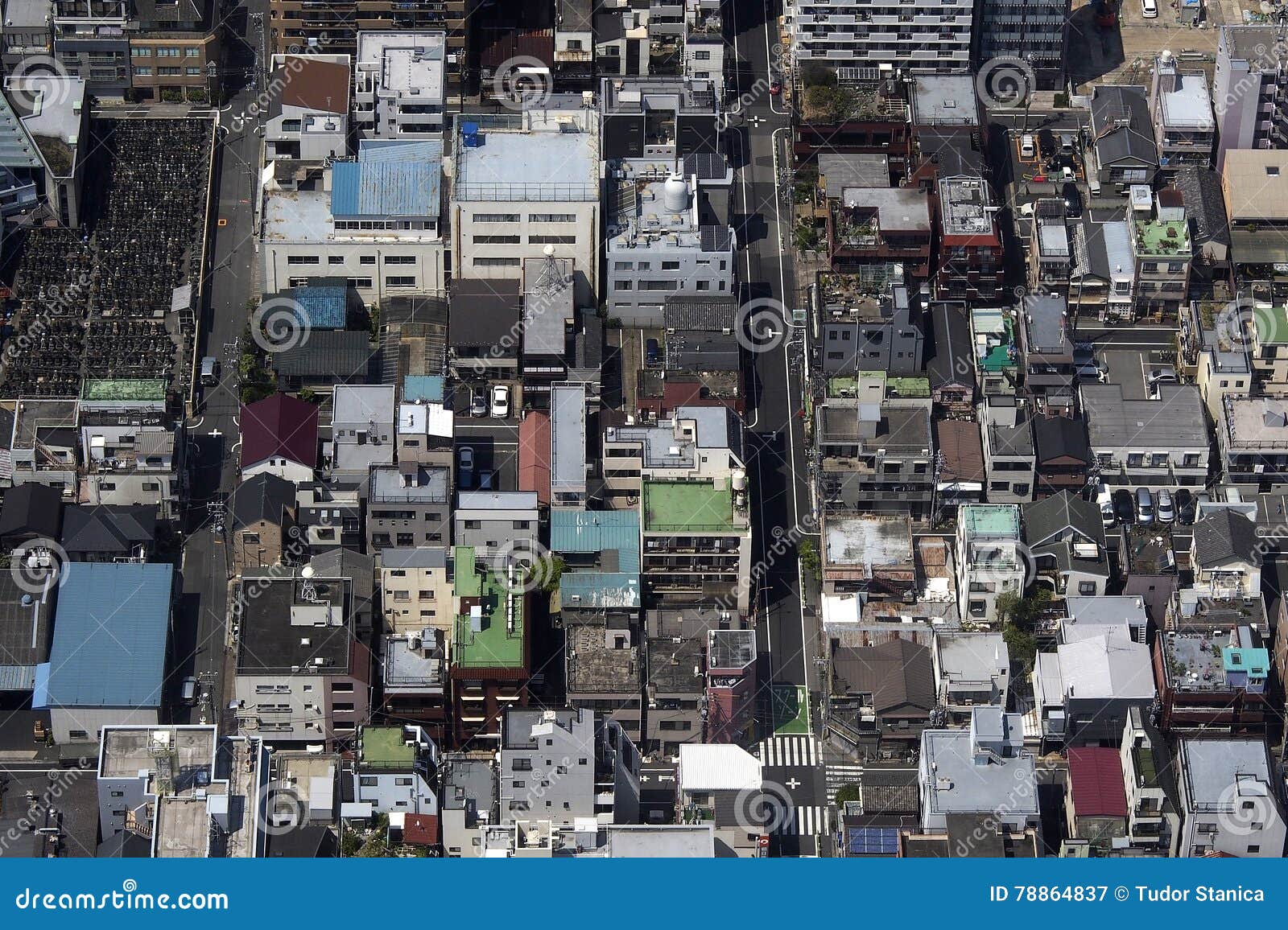 Tokyo building density stock image. Image of density - 78864837
