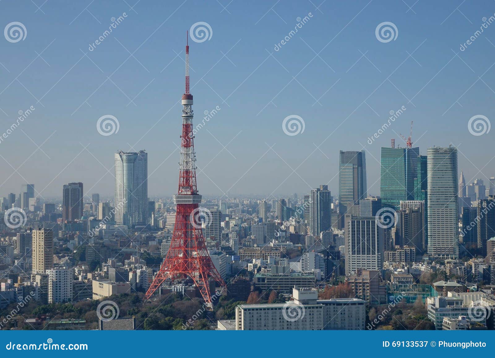 Tokyo City Tower editorial photography. Image of chiyoda - 69133537