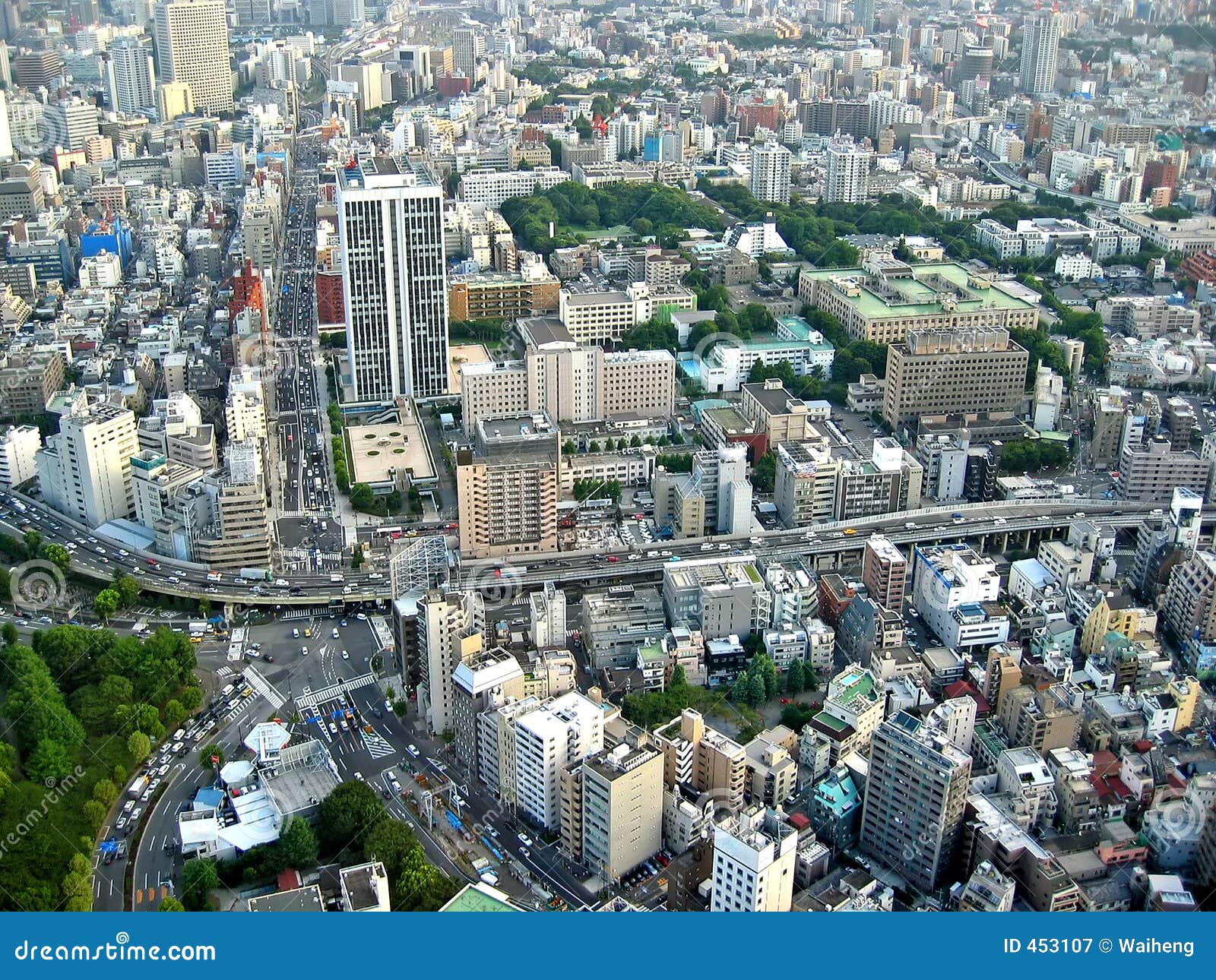 Tokyo City View stock image. Image of financial, buildings - 453107