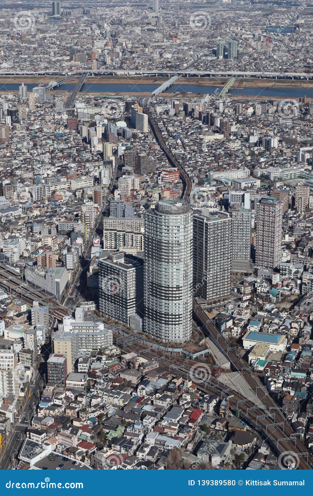 Tokyo City View from Tokyo Skytree Editorial Image - Image of skytree ...