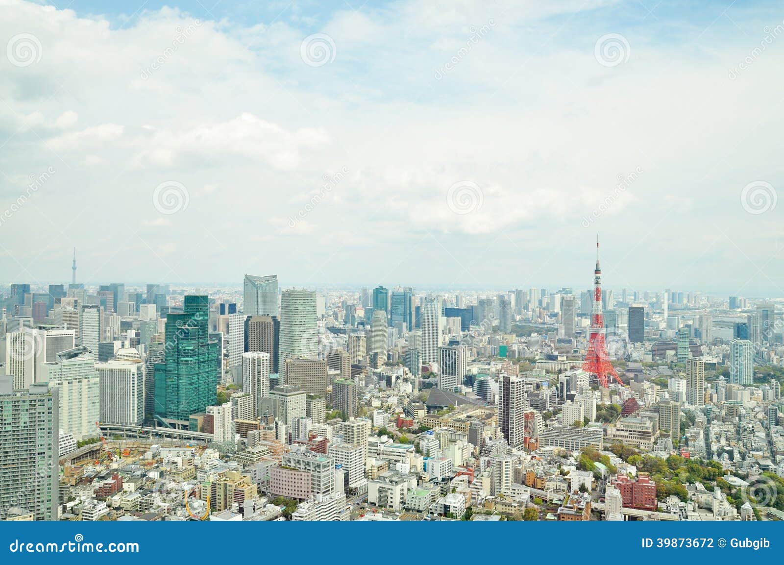 Tokyo city view stock photo. Image of tourism, tokyo - 39873672