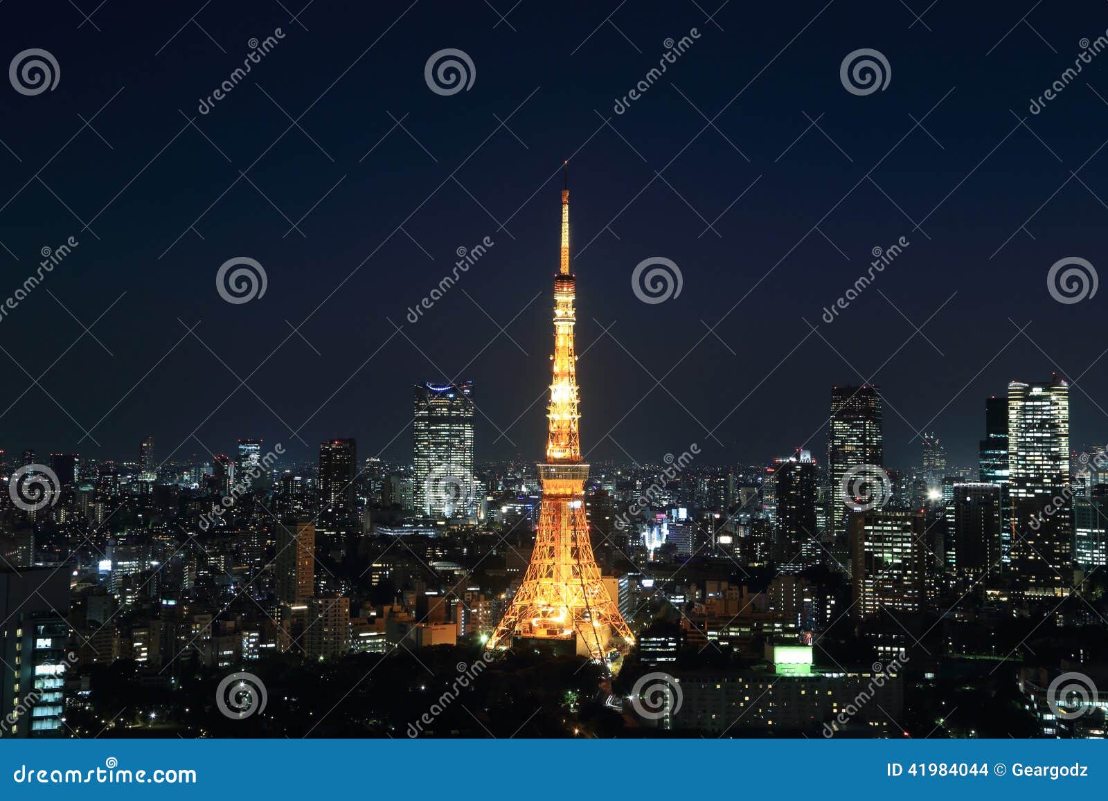 Tokyo Cityscape With Railways Metro System, Top View From Tokyo Skytree ...