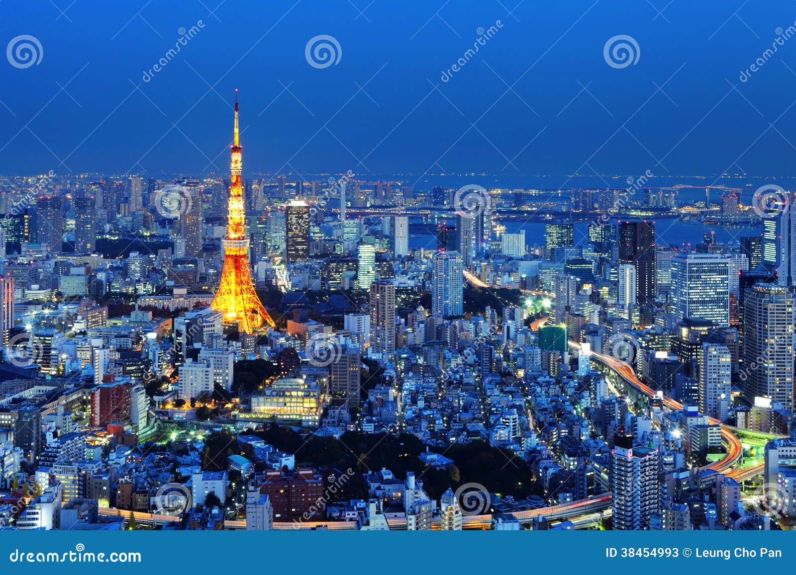 Tokyo cityscape stock image. Image of japan, scape, architecture - 38454993