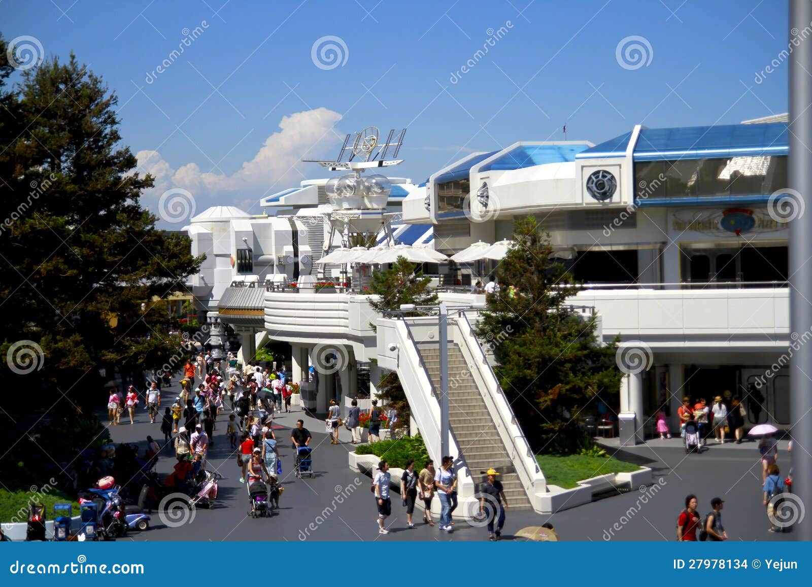 Tokyo Disneyland Station Sign At The Disney Resort Line Monorail ...