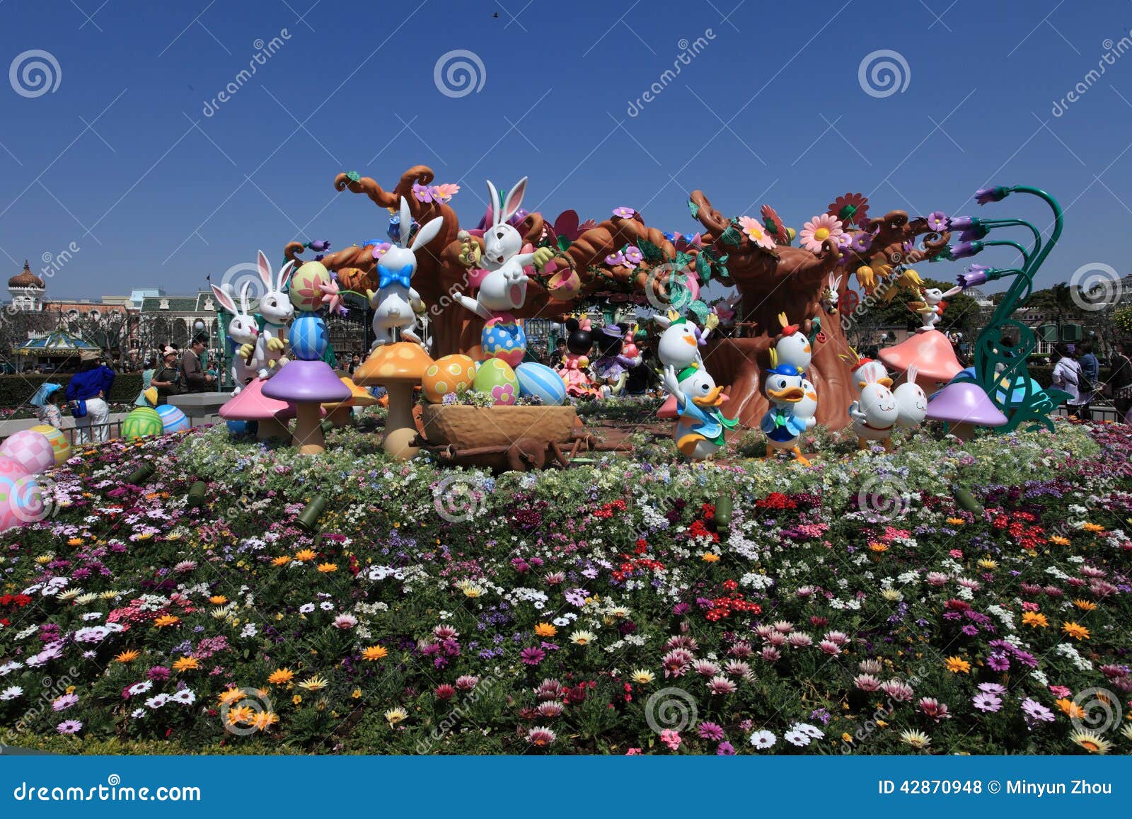 Tokyo Disneyland Station Sign At The Disney Resort Line Monorail ...