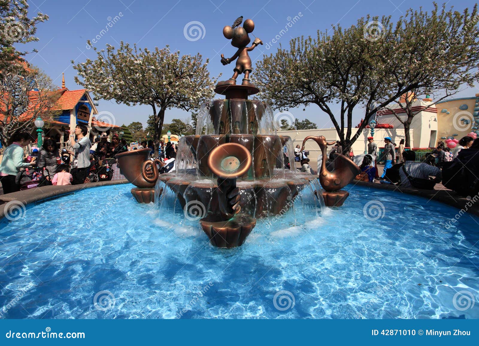 Tokyo Disneyland Station Sign At The Disney Resort Line Monorail ...