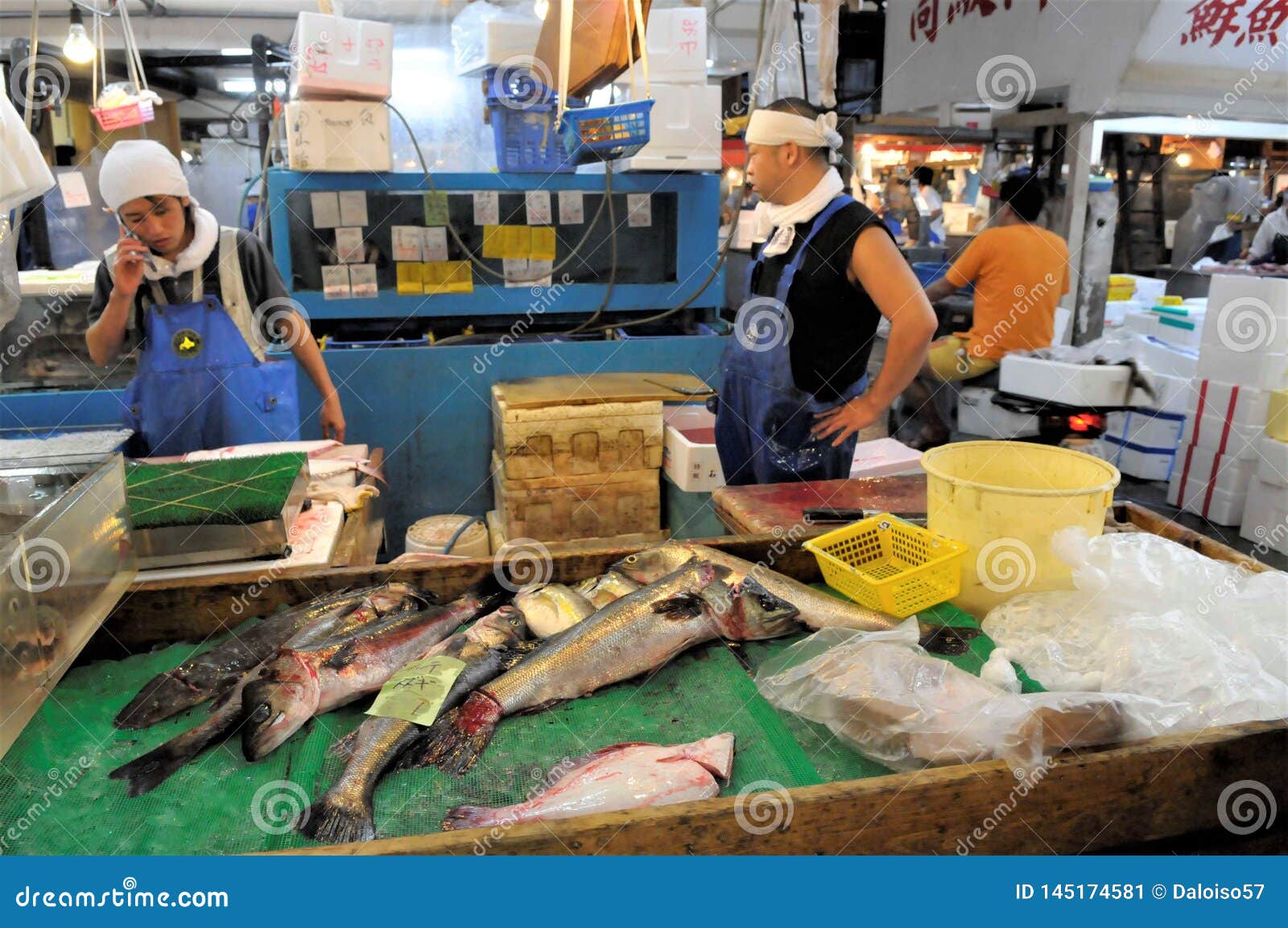 Tokyo the fish market editorial photo. Image of released - 145174581