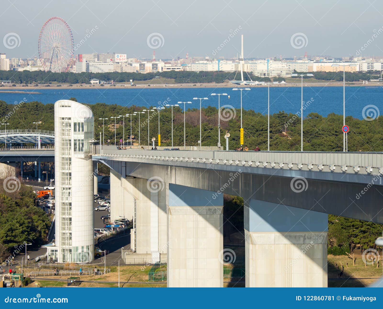 Tokyo Gate Bridge editorial photo. Image of asia, road - 122860781