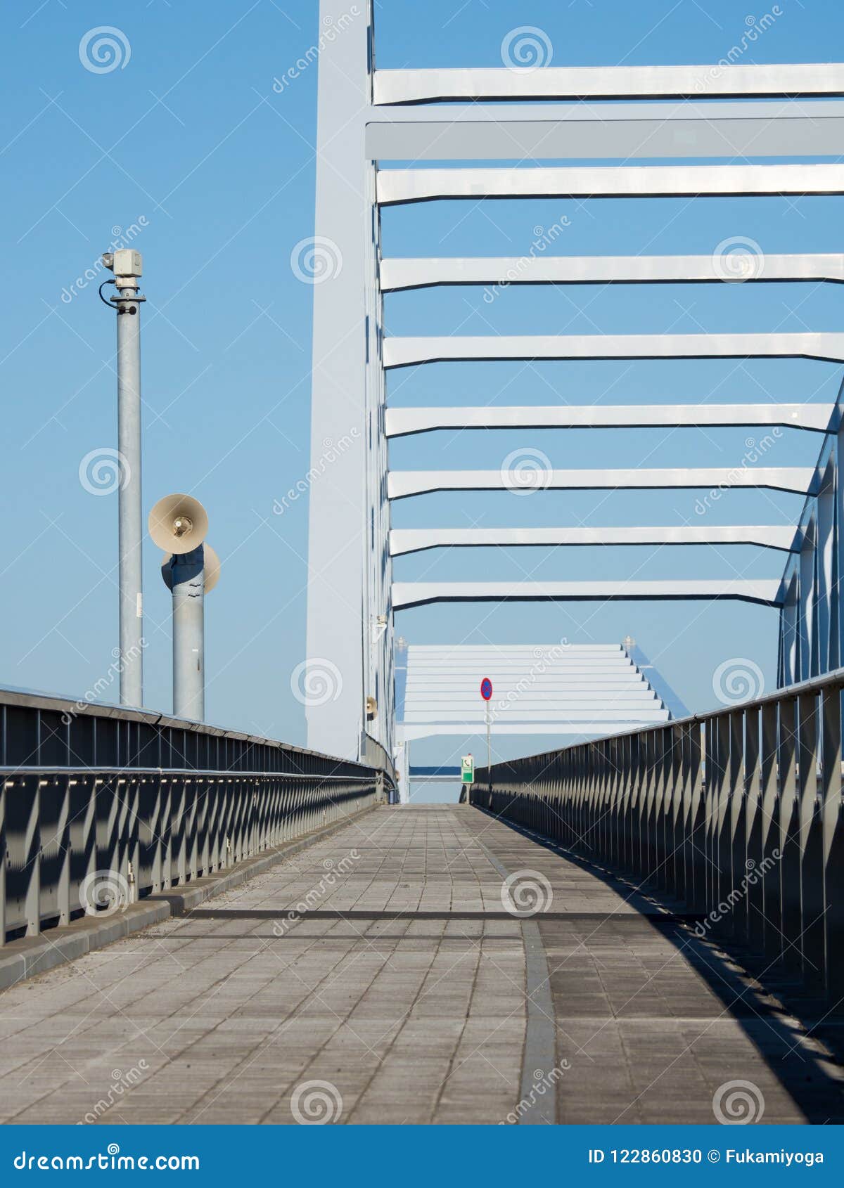 Tokyo Gate Bridge stock photo. Image of bridge, pier - 122860830