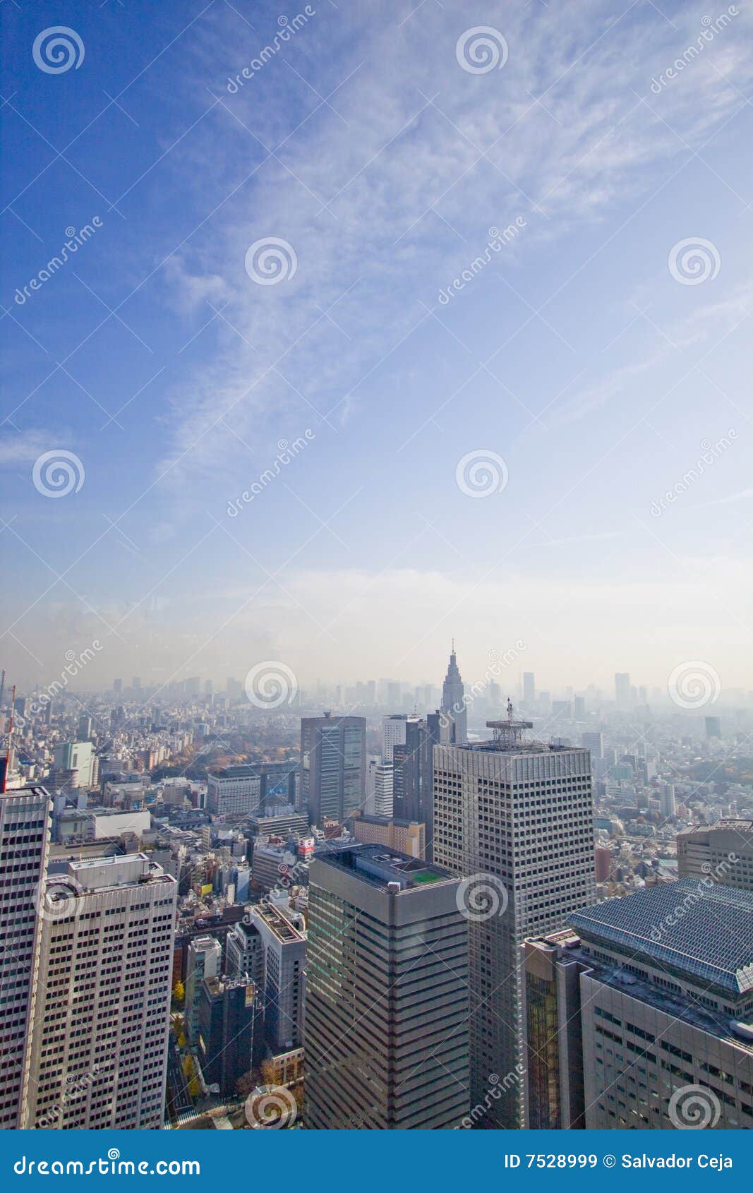 Tokyo high rise buildings stock image. Image of finance - 7528999