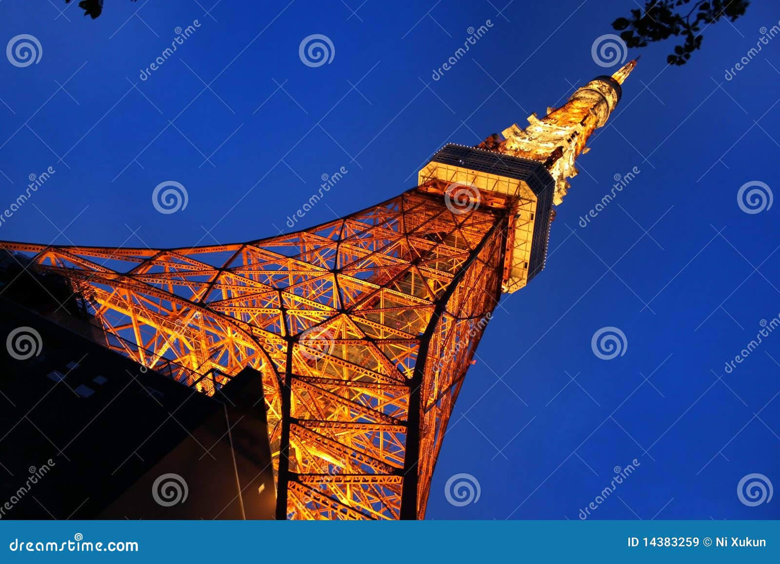 Iron Tower With Steel Cables Royalty-Free Stock Image | CartoonDealer ...