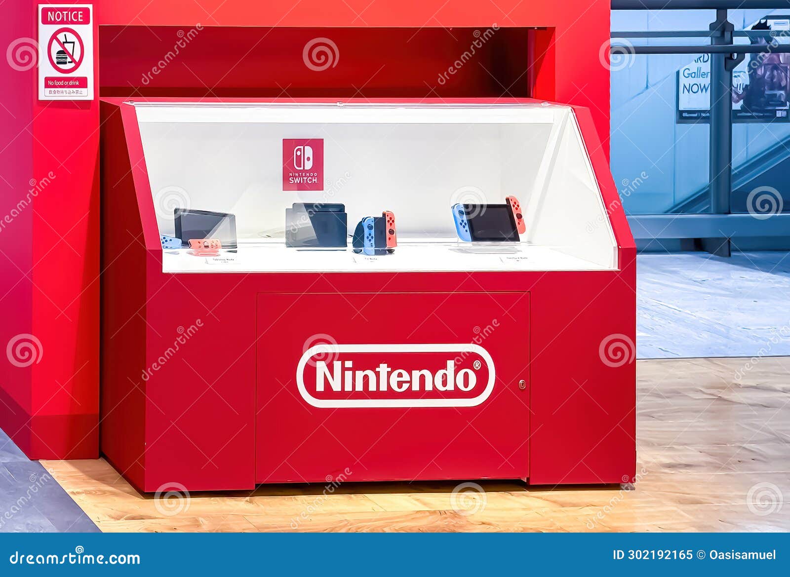 A Nintendo Switch Display Console Editorial Image - Image of display ...