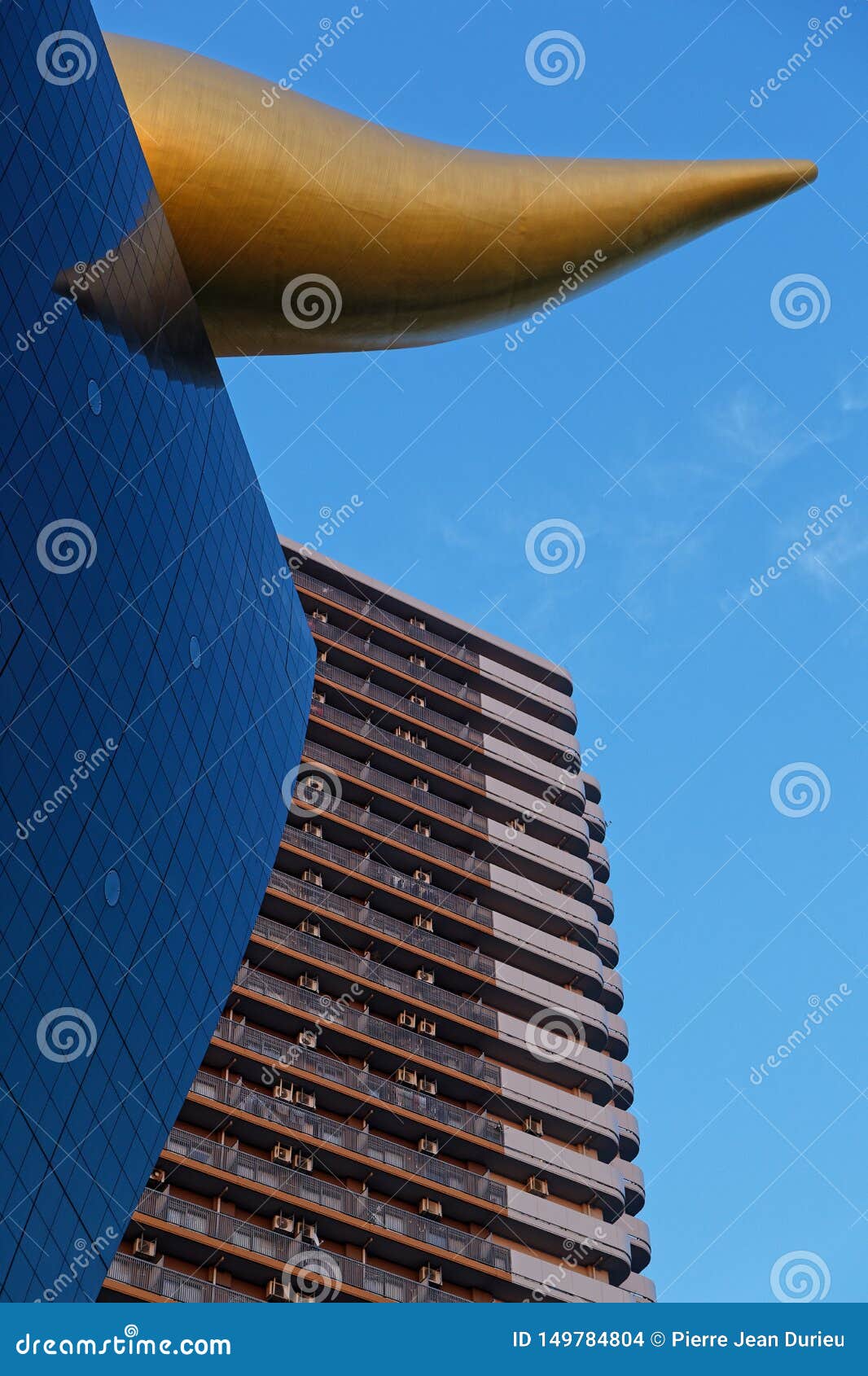 Asahi Flame, from Philippe Stark, and the Asahi Hall Editorial Stock ...