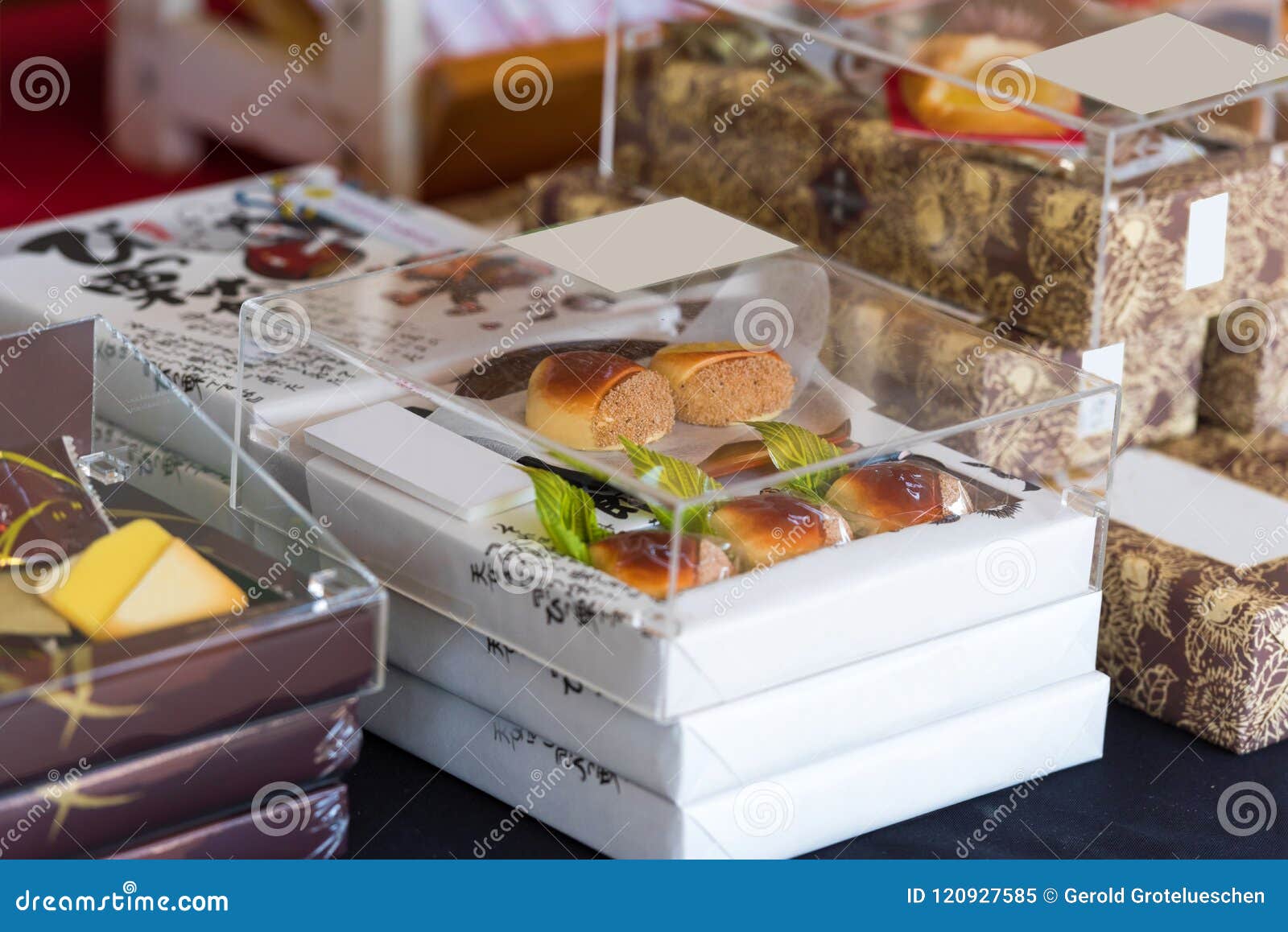 Japanese Sweets Snack In New Chitose Airport Duty Free Shop Green Tea ...