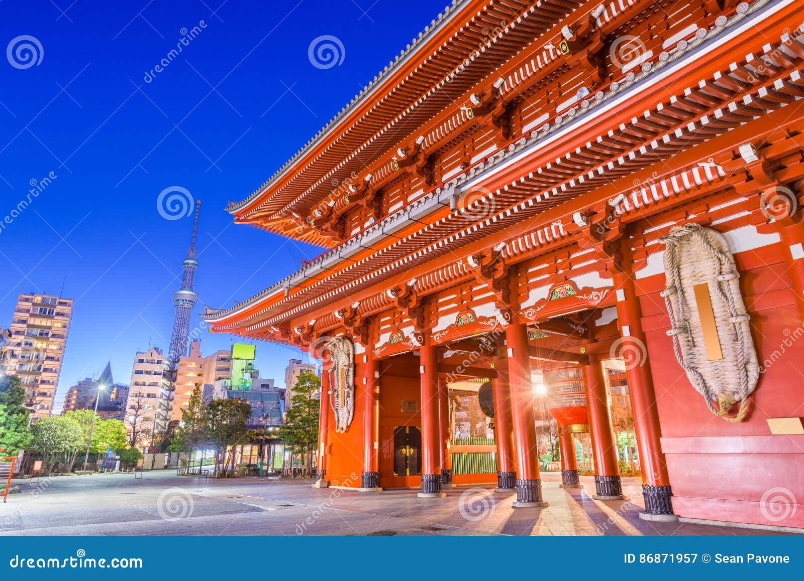 Tokyo Japan Temple stock image. Image of asia, historic - 86871957