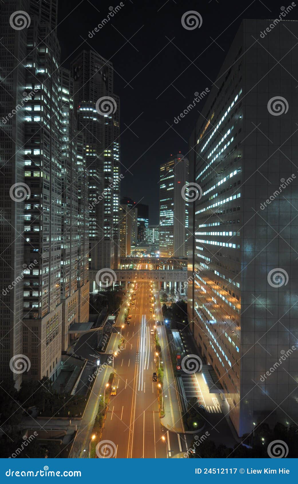Tokyo metropolis stock image. Image of light, center - 24512117