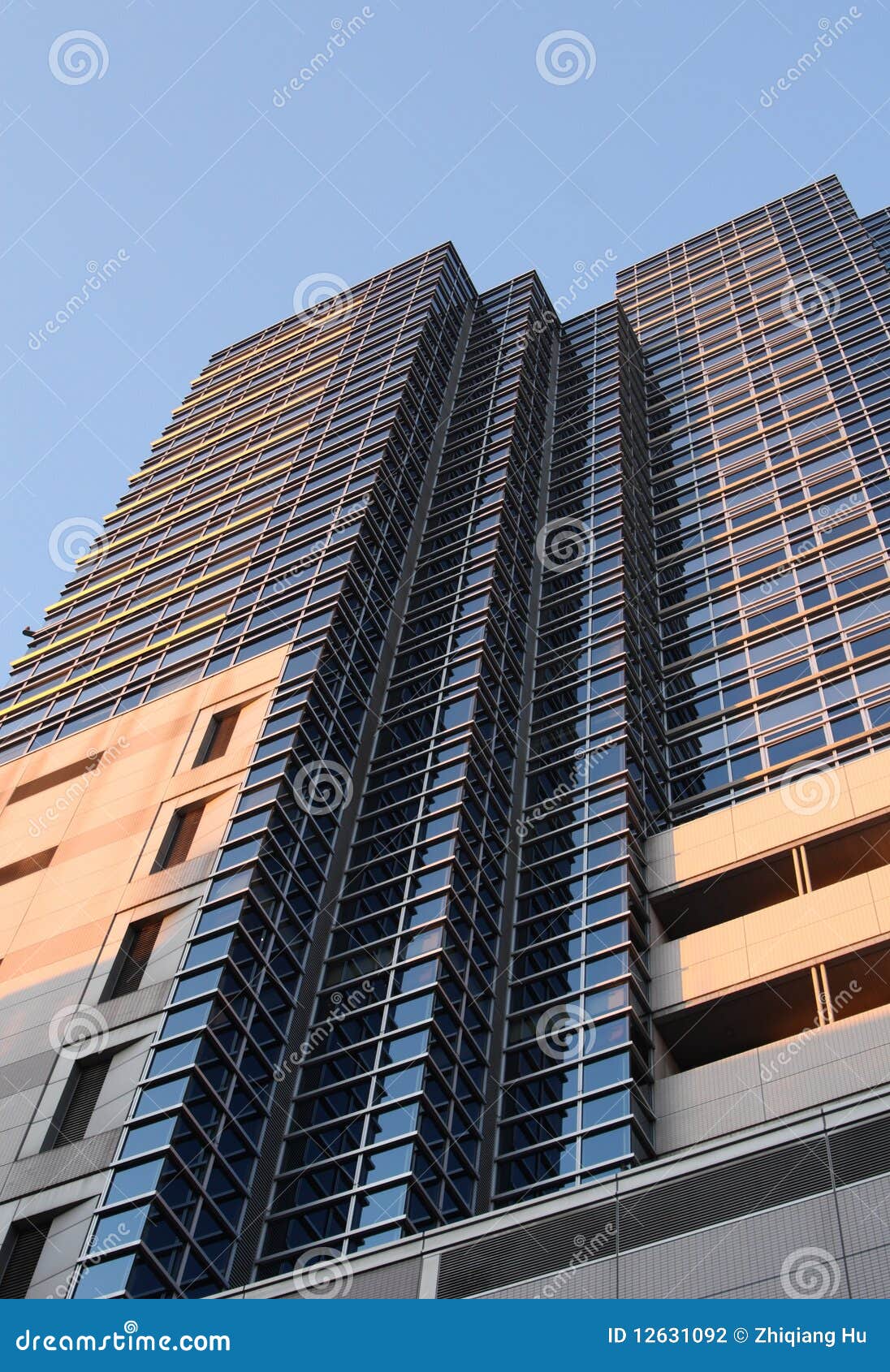 Tokyo office building stock photo. Image of clear, business - 12631092