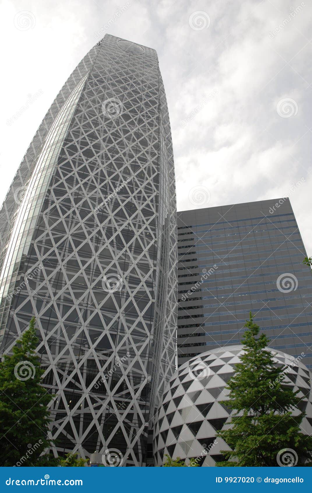 Tokyo Office Buildings stock photo. Image of blocks, asia - 9927020