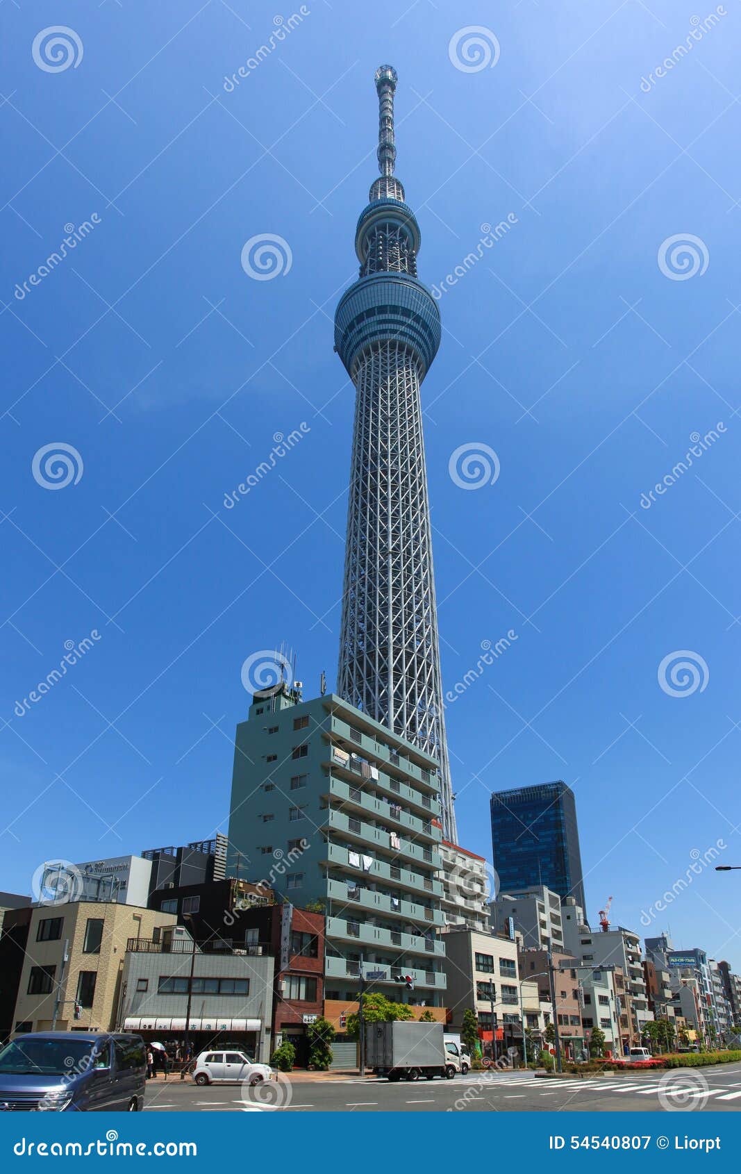 Tokyo s Skytree building editorial photography. Image of sumida - 54540807