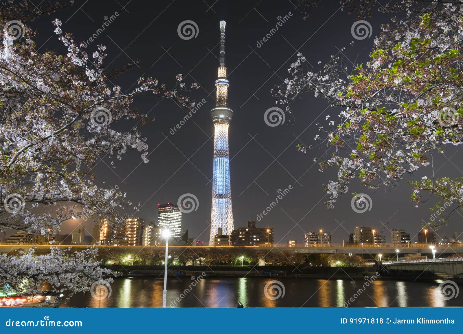 Tokyo Sky Tree editorial stock photo. Image of attraction - 91971818