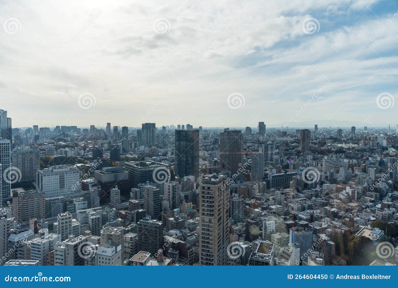 Tokyo Skyline Endless Skyscraper from Tower Editorial Image - Image of ...