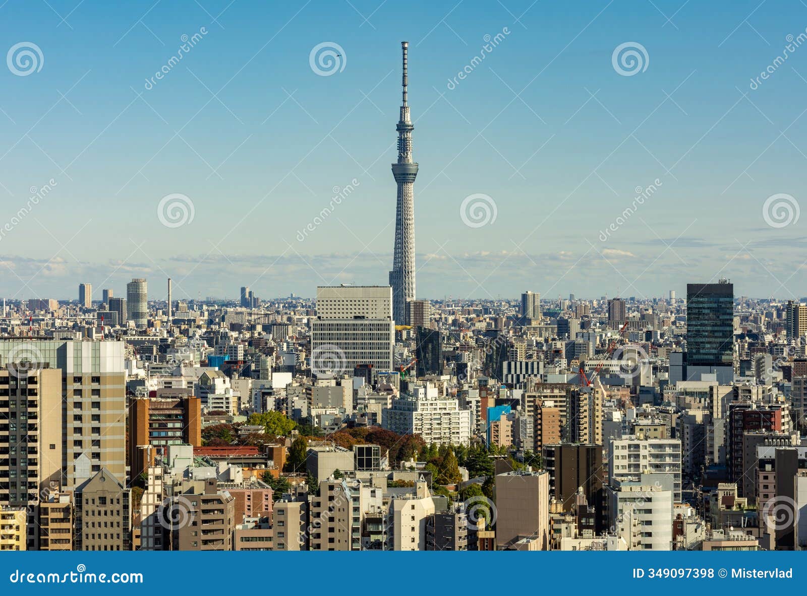 Tokyo Skyline with Skytree Skyscraper, Japan Editorial Stock Photo ...