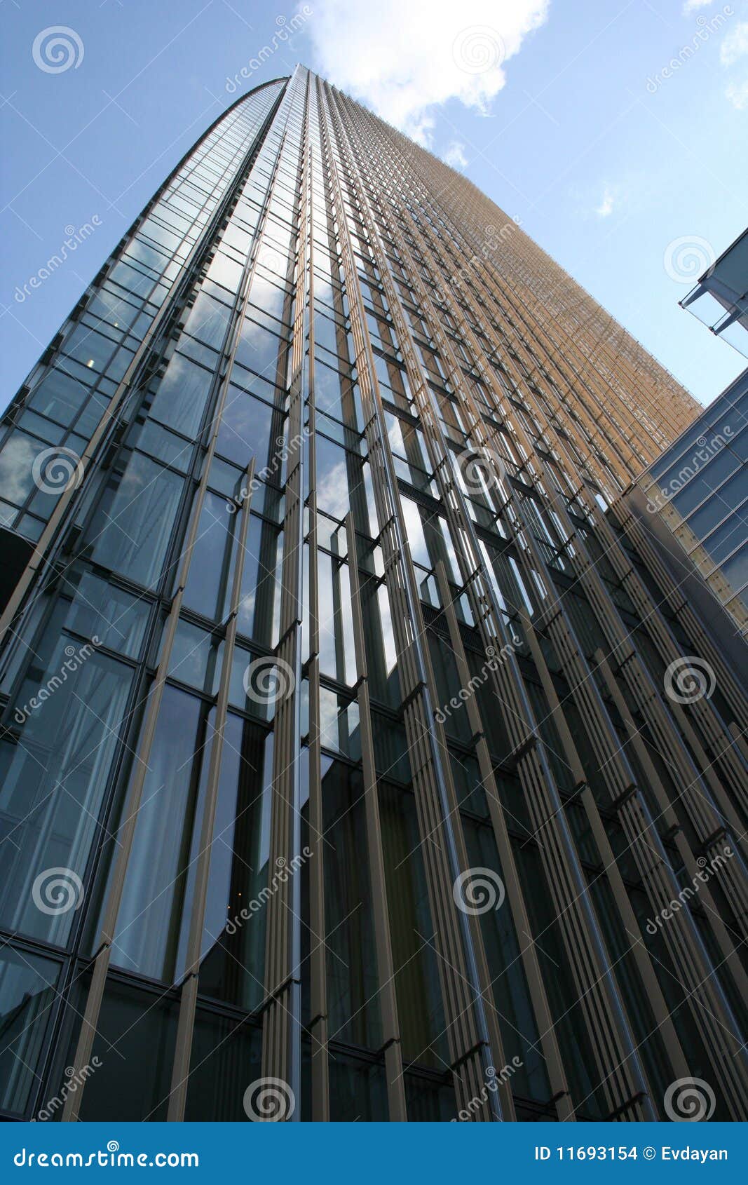 Tokyo skyscraper stock photo. Image of building, sunshine - 11693154