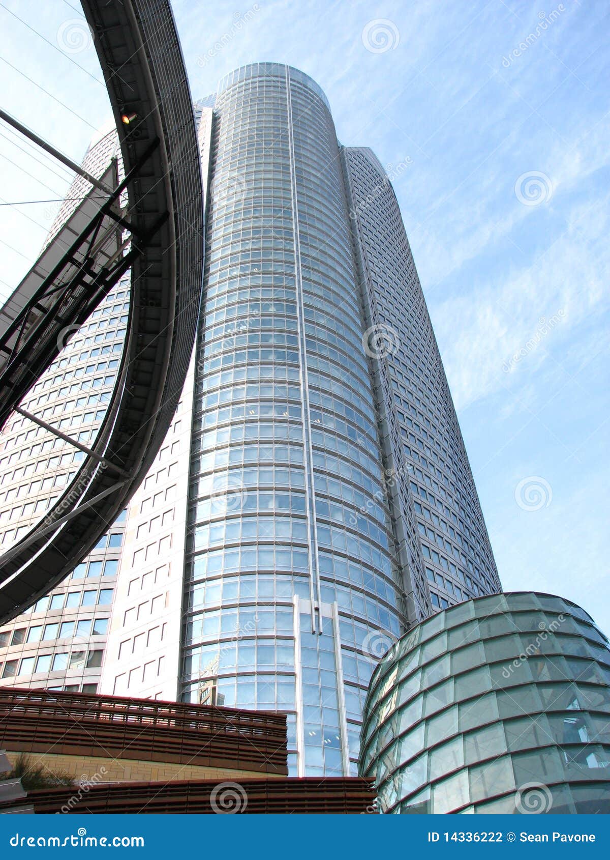 Tokyo Skyscrapers stock photo. Image of skyscrapers, futuristic - 14336222