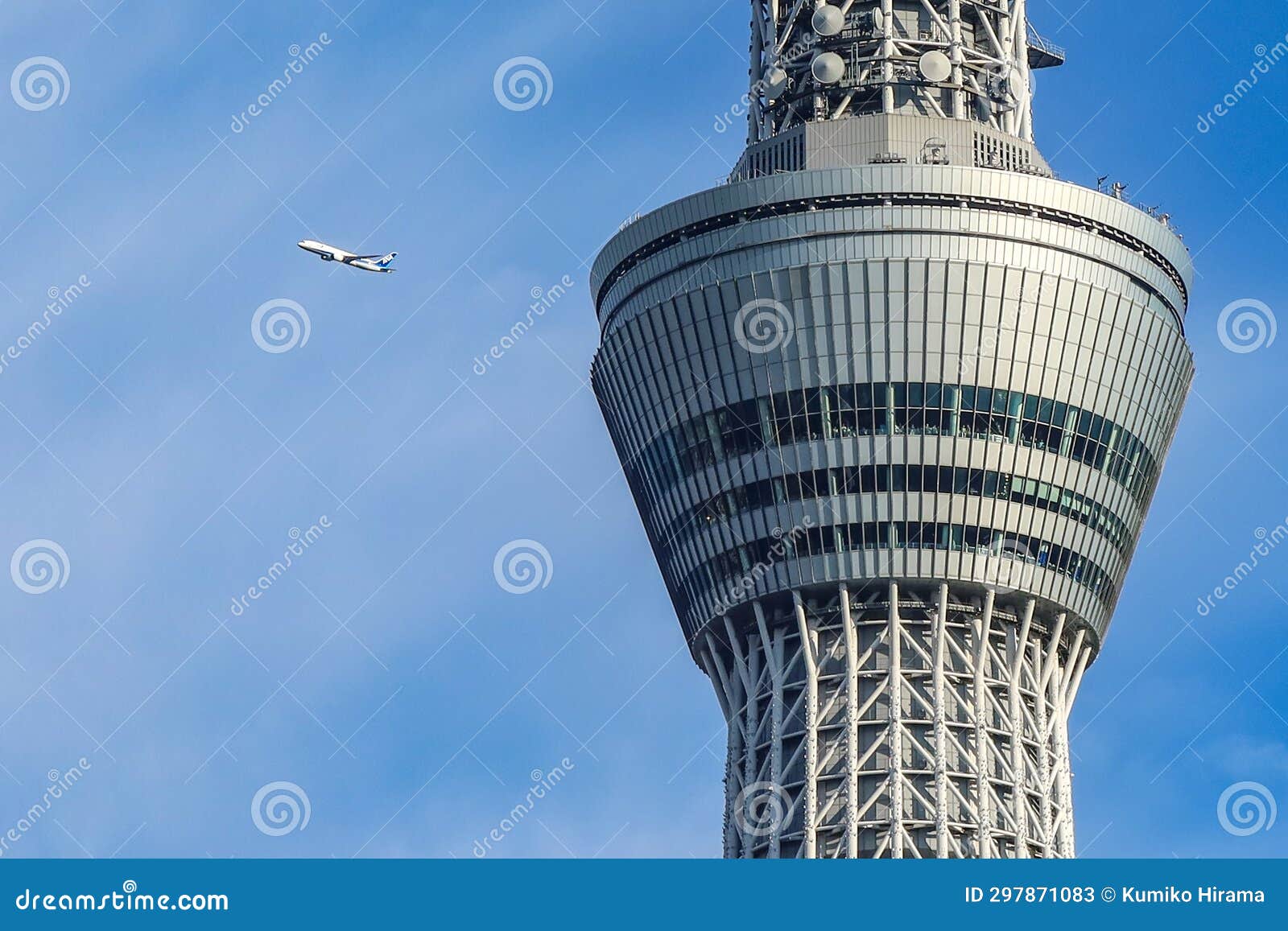 Tokyo Skytree Close-up Shot of the Tembo Deck Editorial Stock Photo ...