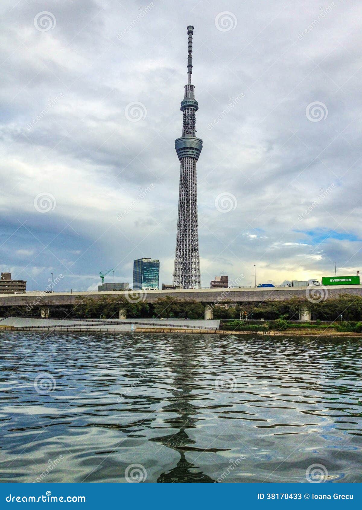 Tokyo Skytree Tower Japan Editorial Photo | CartoonDealer.com #125460581