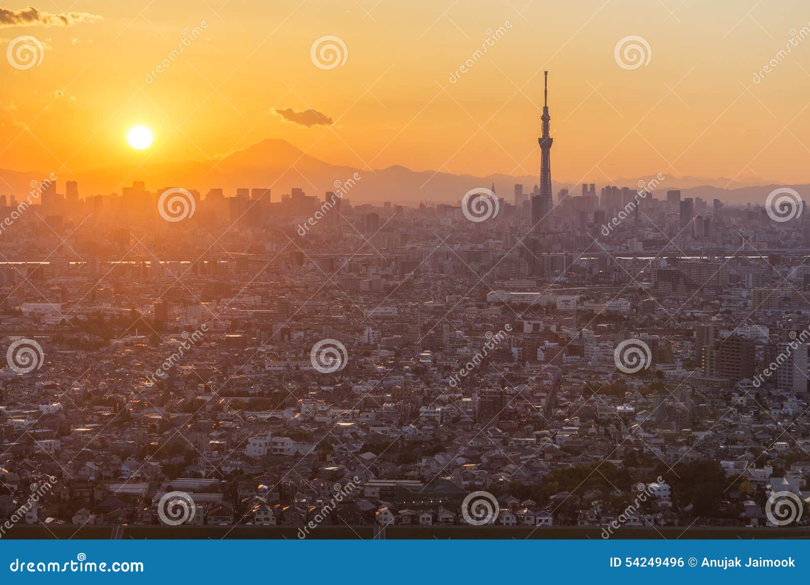 Tokyo stad, Japan arkivfoto. Bild av centrala, byggnader - 54249496